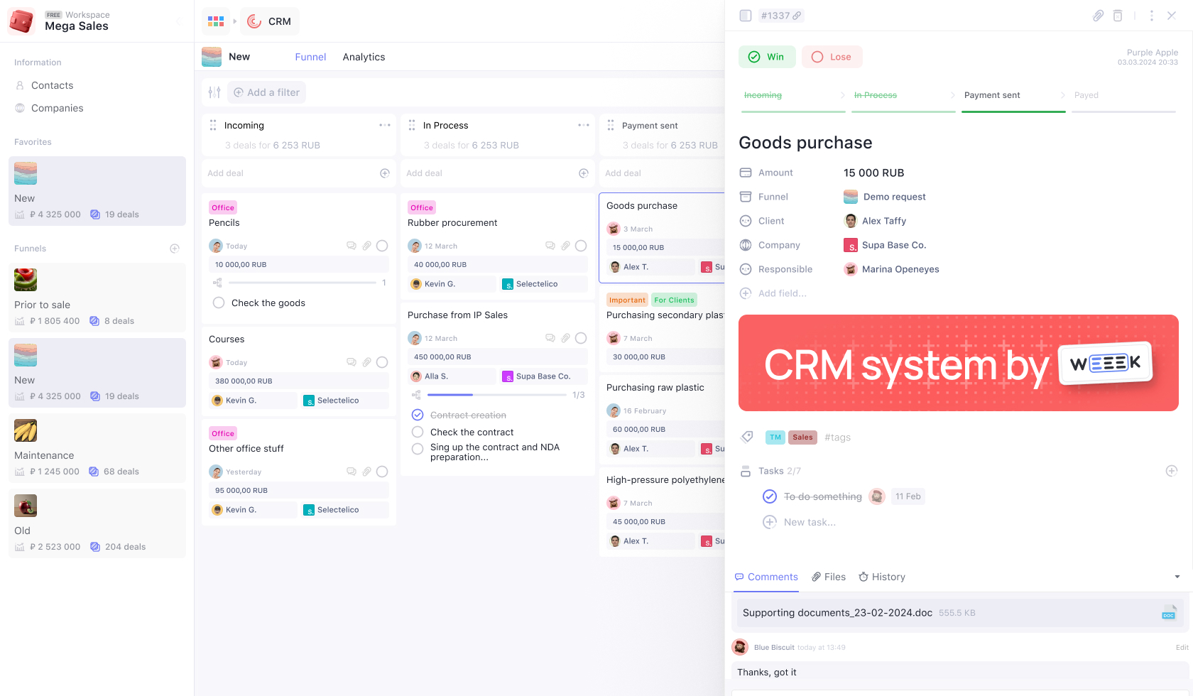 Task management tool for teams and yourself.